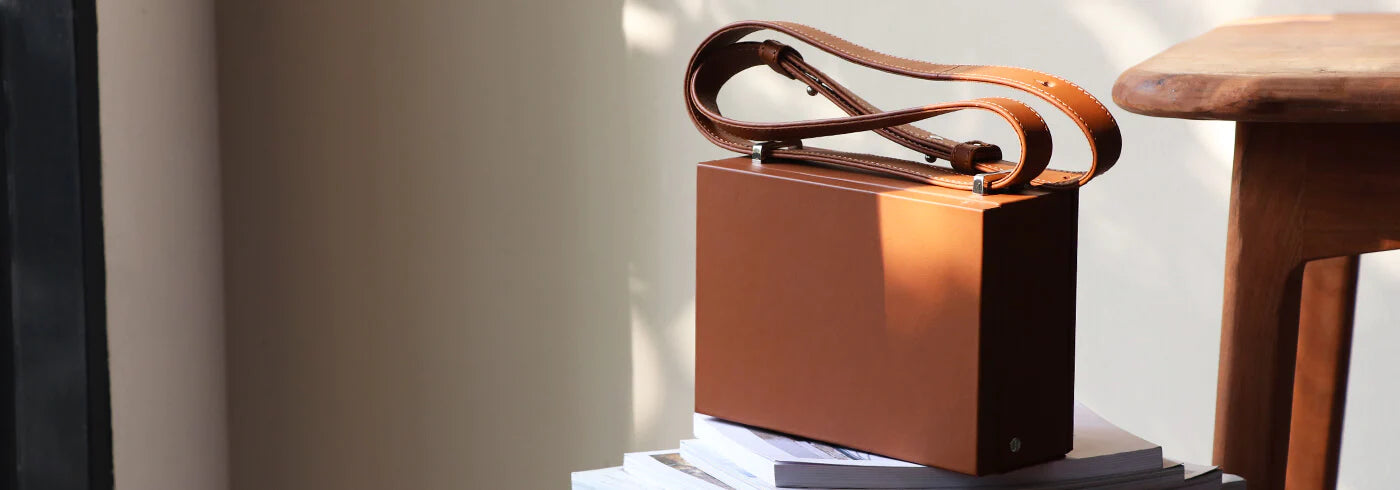 Buy Designer Box Bags Online | Leather Box Bags in UAE – NAPPA DORI