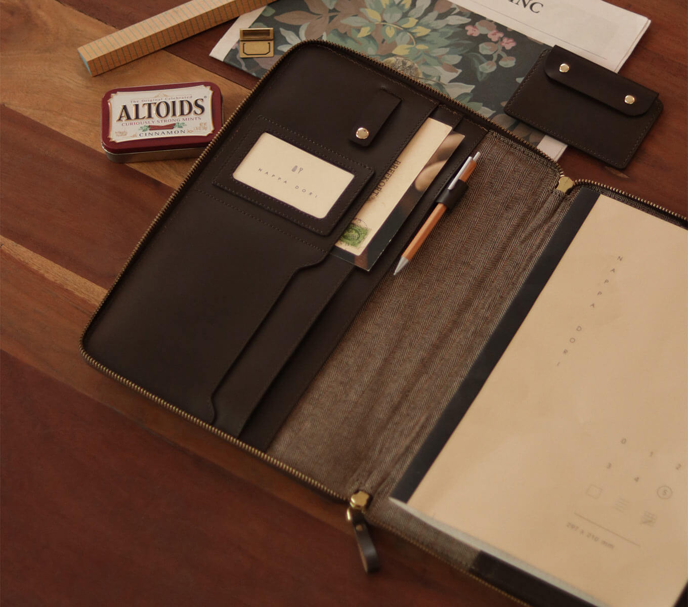 Harness Ledger - Handcrafted Leather Organizer for Documents and ...